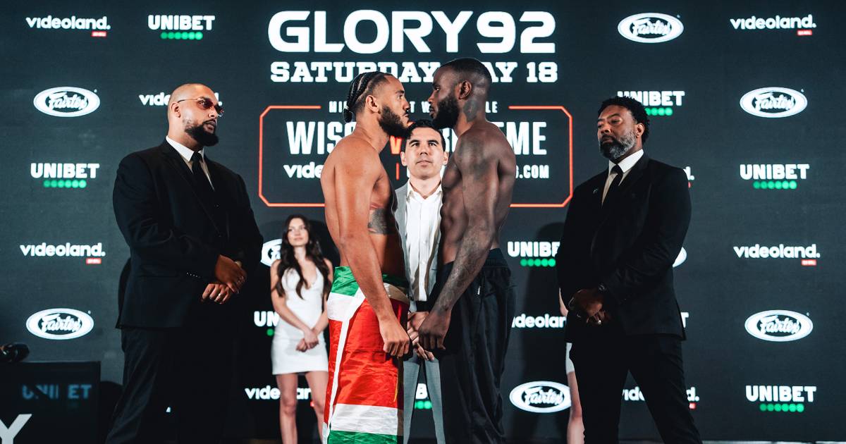 GLORY 92 Weigh-in results - GLORY Kickboxing
